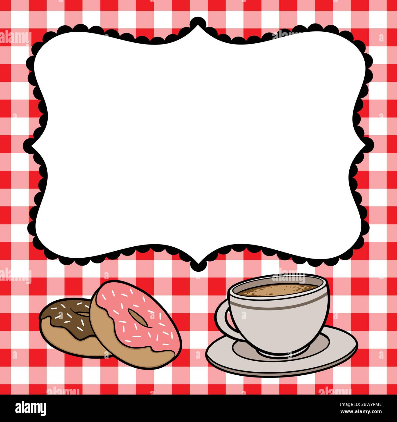 Breakfast Party Invite - A cartoon illustration of a Breakfast Party ...