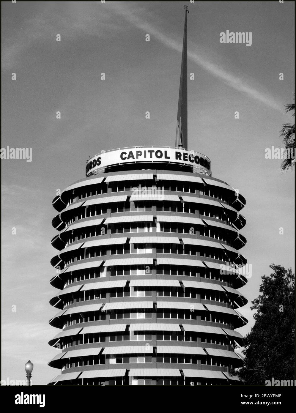 Vintage Capitol Records Building