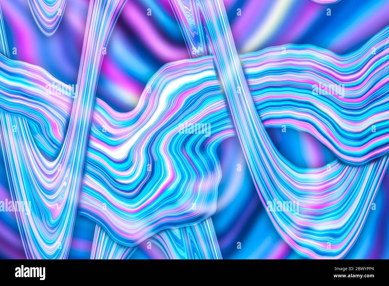 Fantasy color creative wallpaper, holographic metal foil texture ...