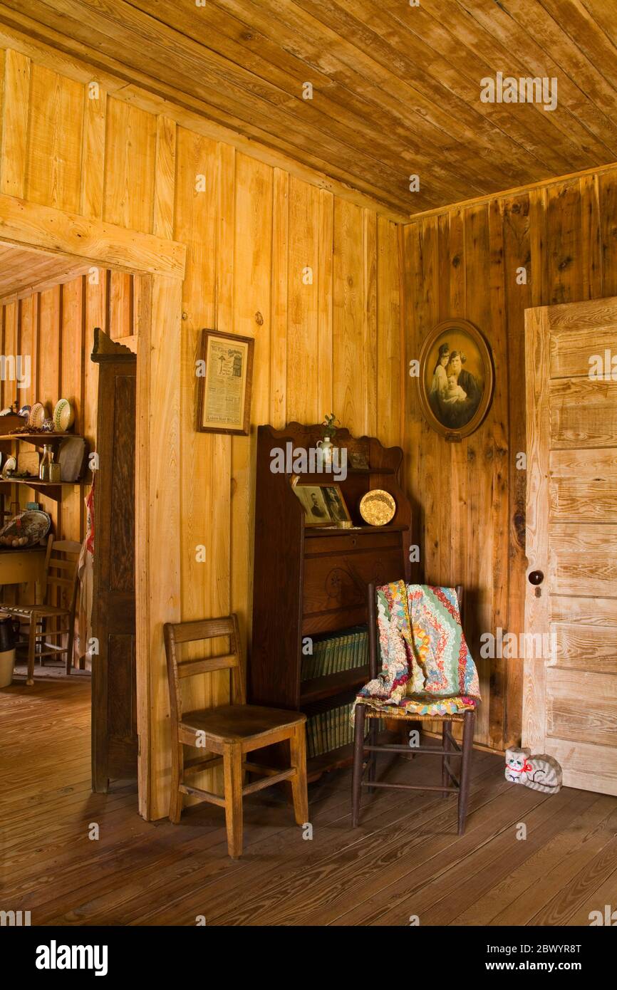 Old Florida Cracker House Interior