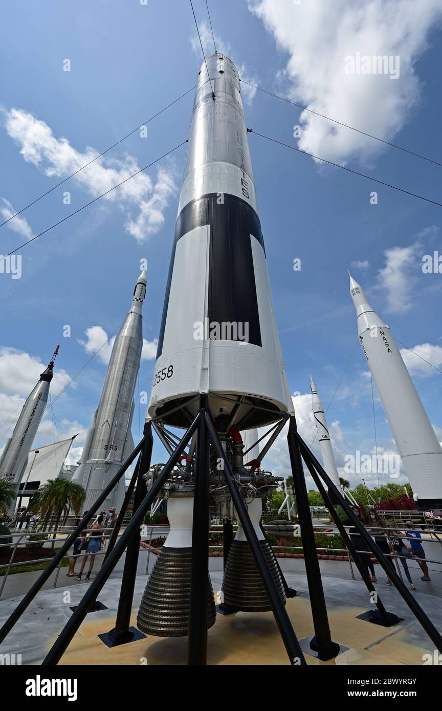 Rockets At Nasa Space Museum High Resolution Stock Photography and ...