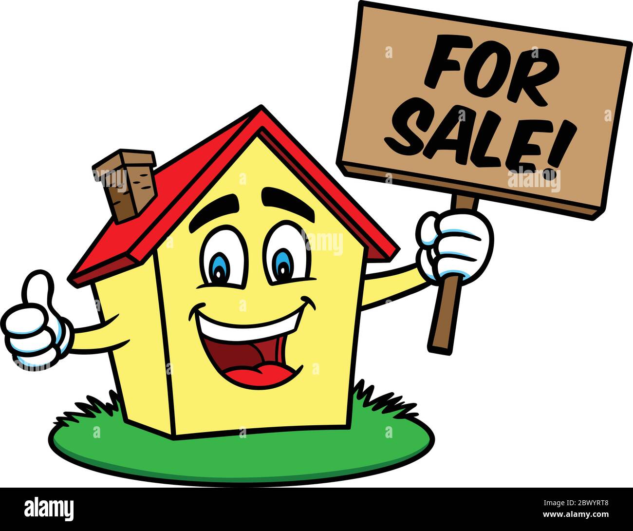 Cartoon house hi-res stock photography and images - Alamy