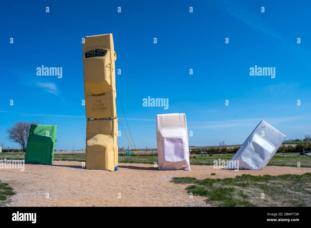 Carhenge travel hi-res stock photography and images - Alamy