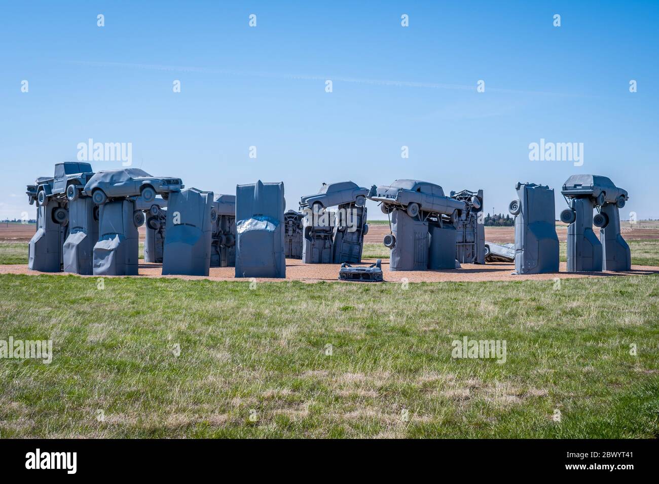Carhenge travel hi-res stock photography and images - Alamy