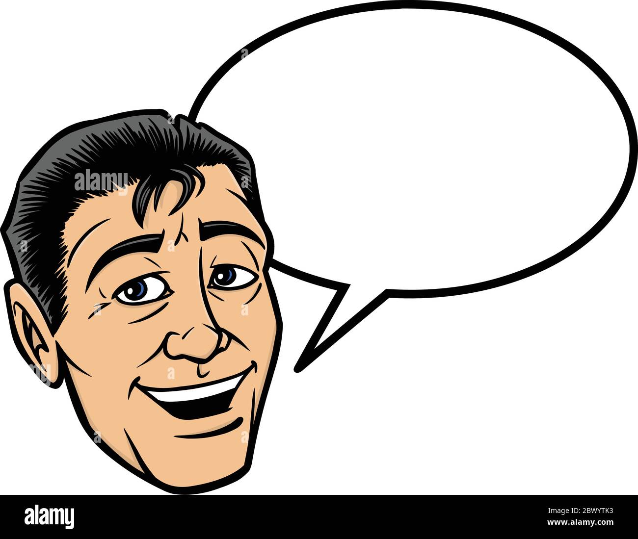 Comic Book Guy- An Illustration of a Comic Book Guy Stock Vector Image ...