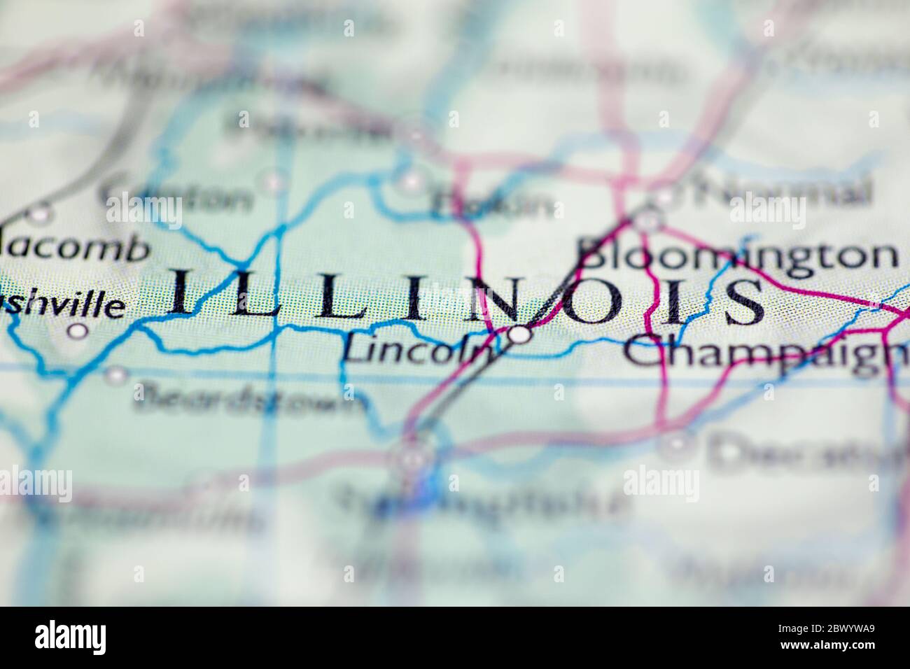 World map country borders us state hi-res stock photography and images ...