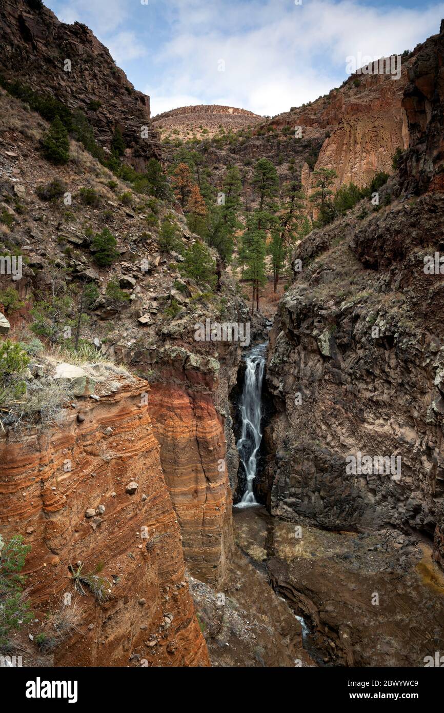 Waterfall new mexico hi-res stock photography and images - Alamy