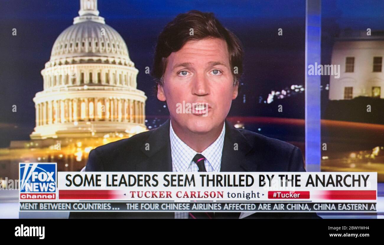 New York, New York, USA. 03rd June, 2020. A screen grab of the Fox News ...