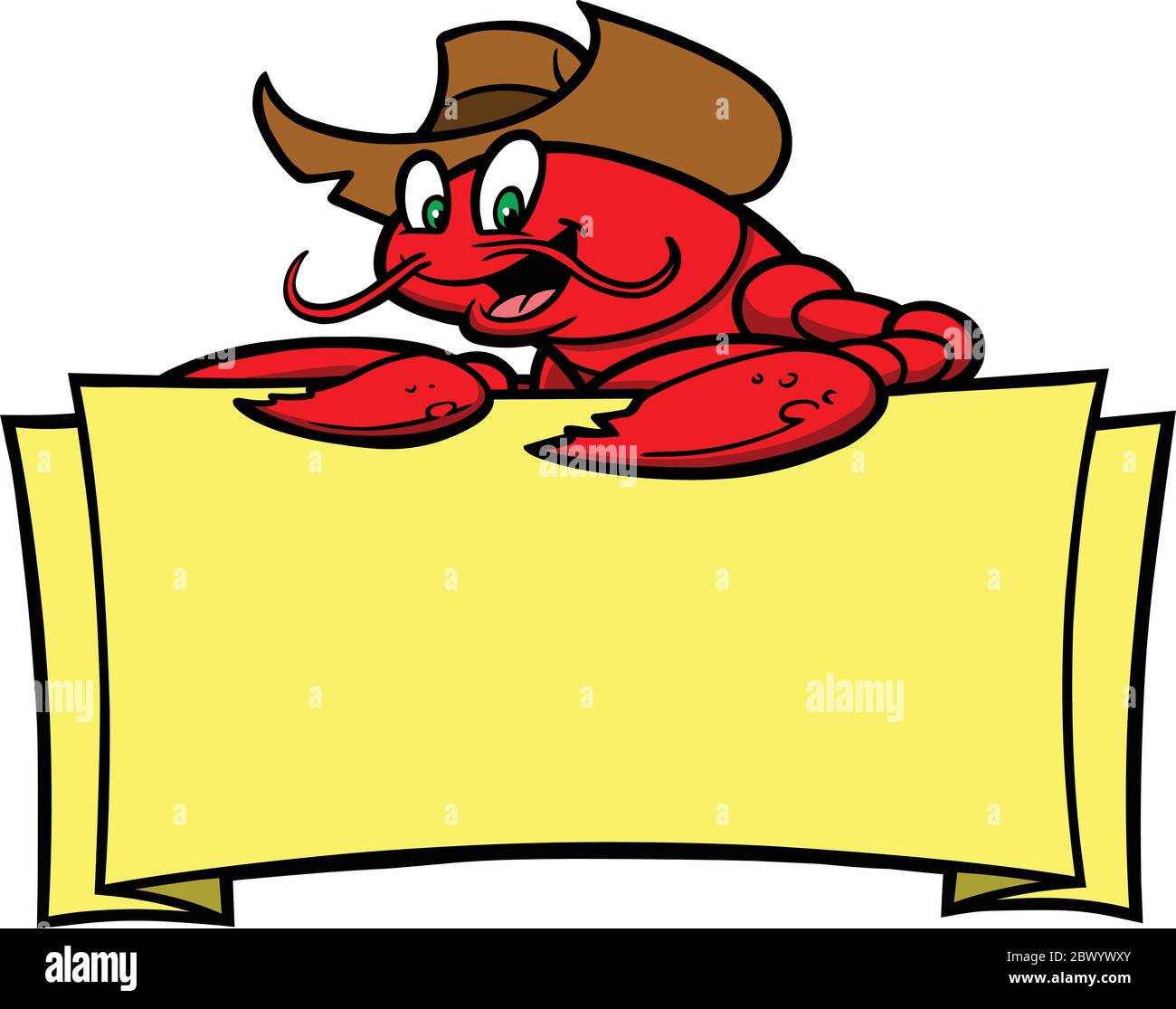 Crawfish Dinner- An Illustration of a Crawfish Dinner Stock Vector ...