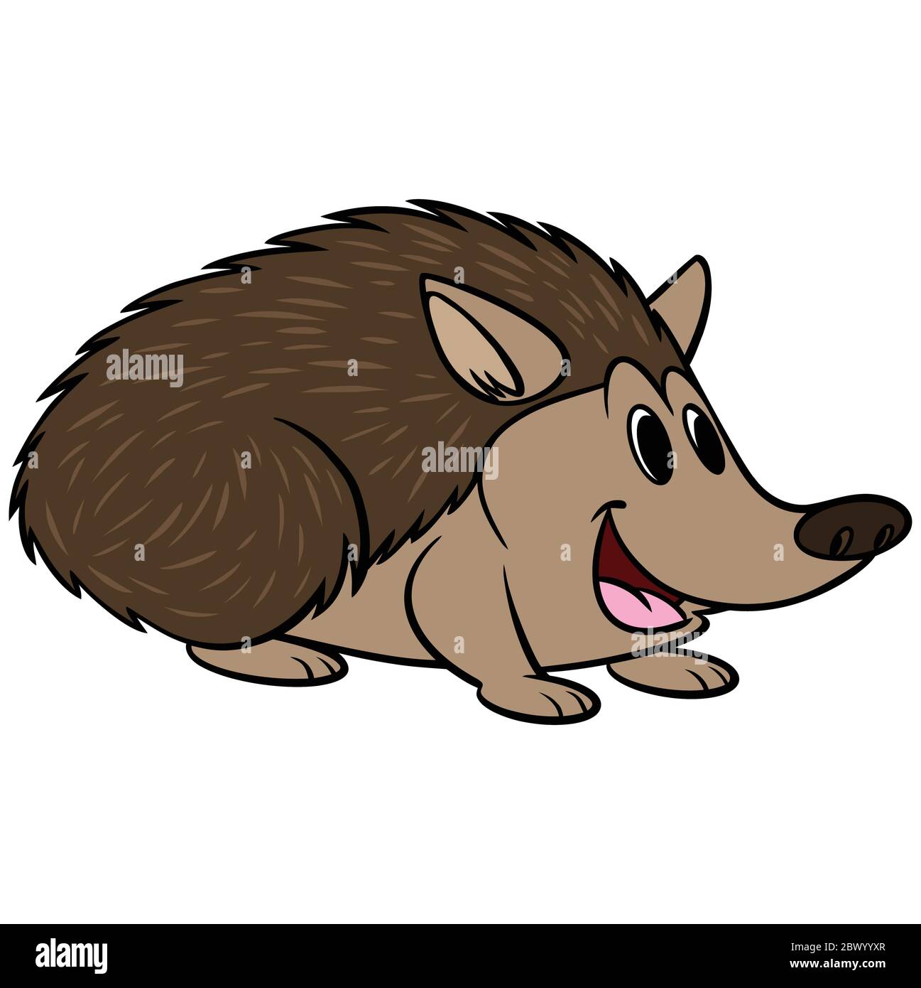 Hedgehog cartoon hi-res stock photography and images - Alamy