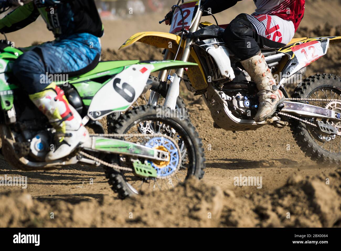 scene of Motorcross racing Stock Photo - Alamy