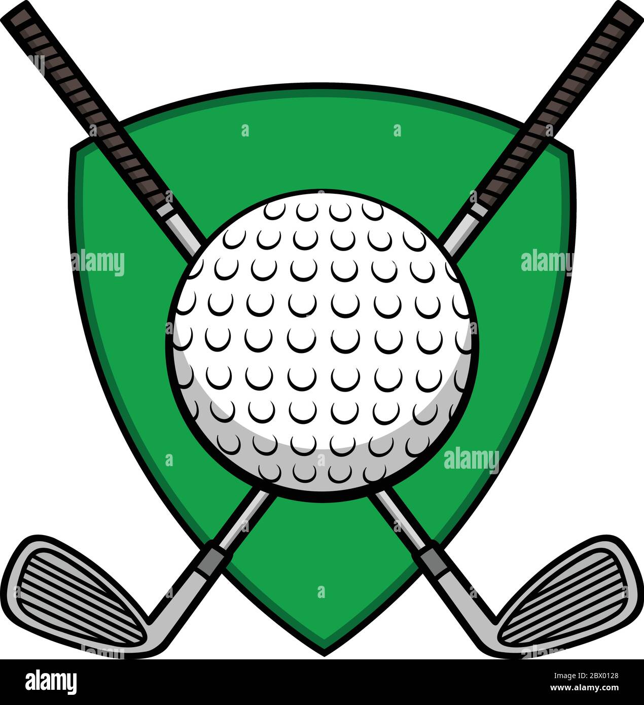 Golf insignia hi-res stock photography and images - Alamy