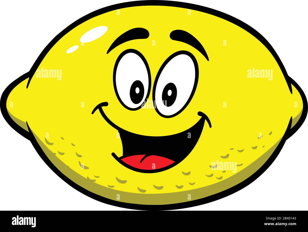 Lemon Mascot - A cartoon illustration of a Lemon Mascot Stock Vector ...