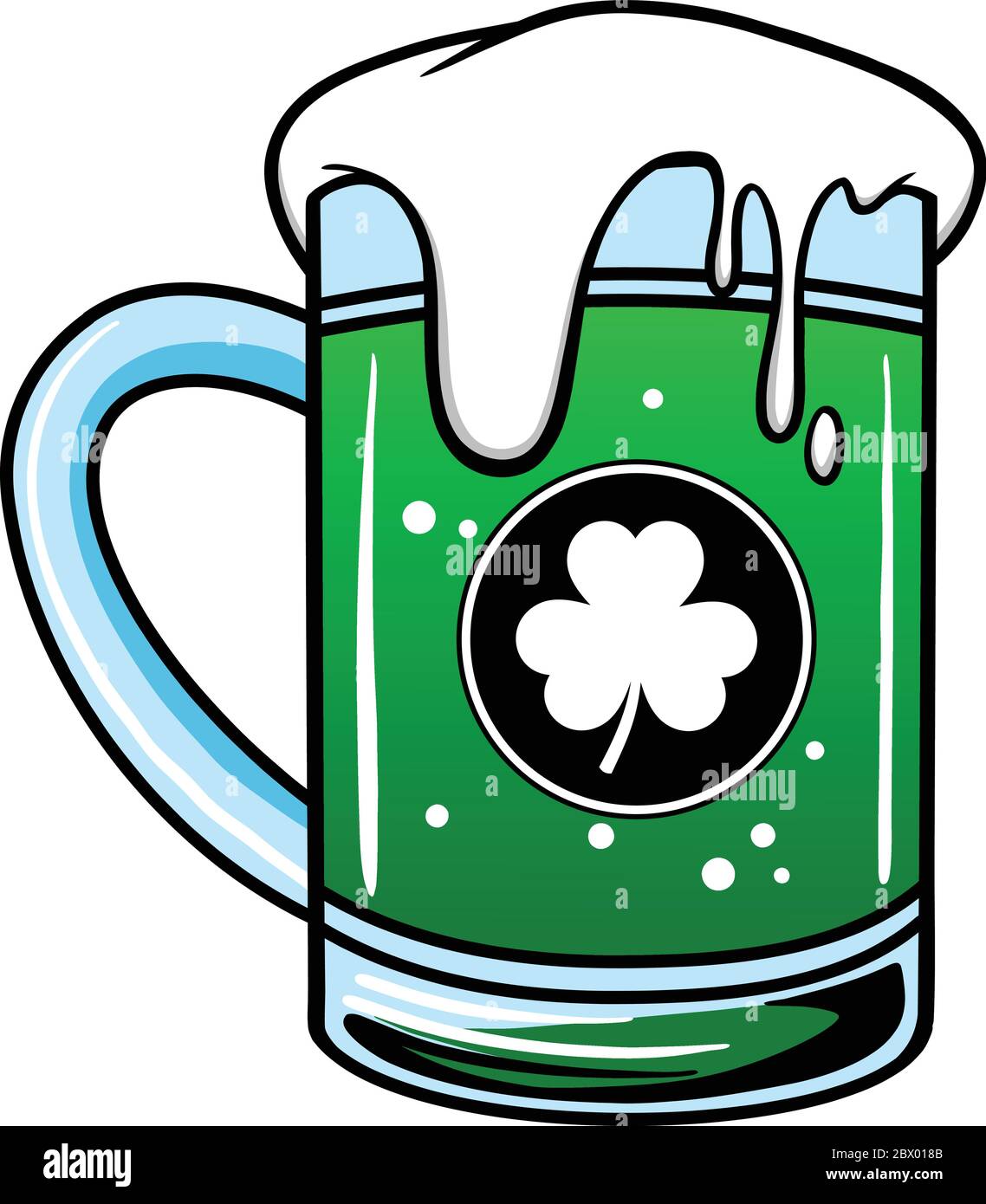 Irish Beer- An Illustration of Irish Beer Stock Vector Image & Art - Alamy