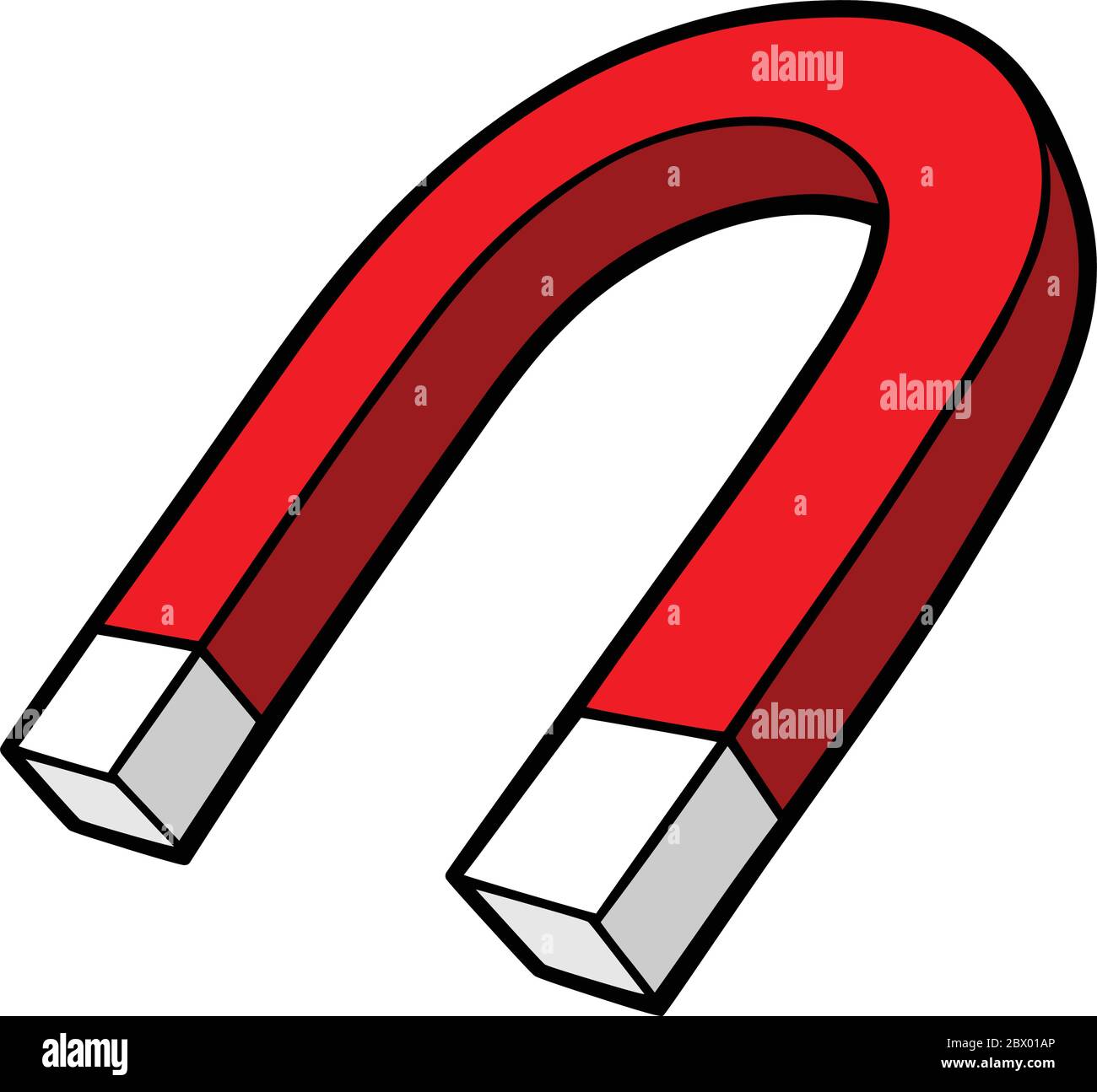 Magnet- An Illustration of a Magnet Stock Vector Image & Art - Alamy