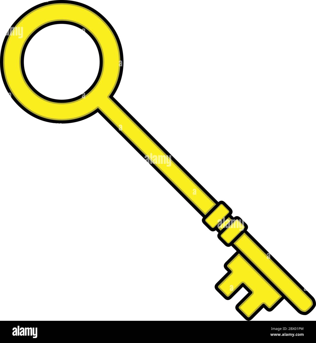 Key- An Illustration of a Key Stock Vector Image & Art - Alamy