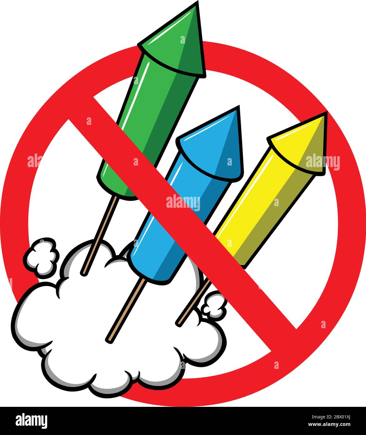 Fireworks Warning Sign High Resolution Stock Photography and Images - Alamy