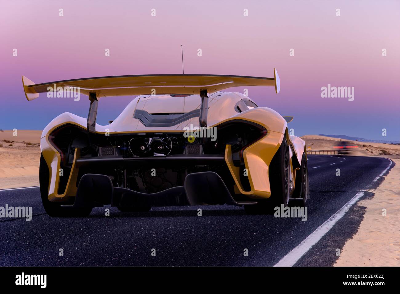 Mclaren P1 Rear End