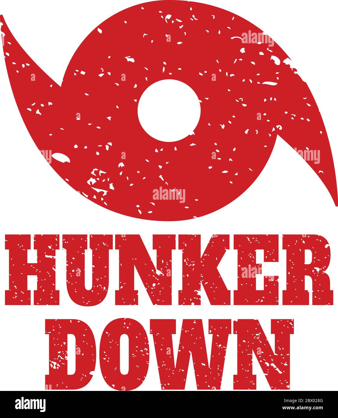 Hurricane Hunker Down - An Illustration of a Hurricane Hunker Down ...
