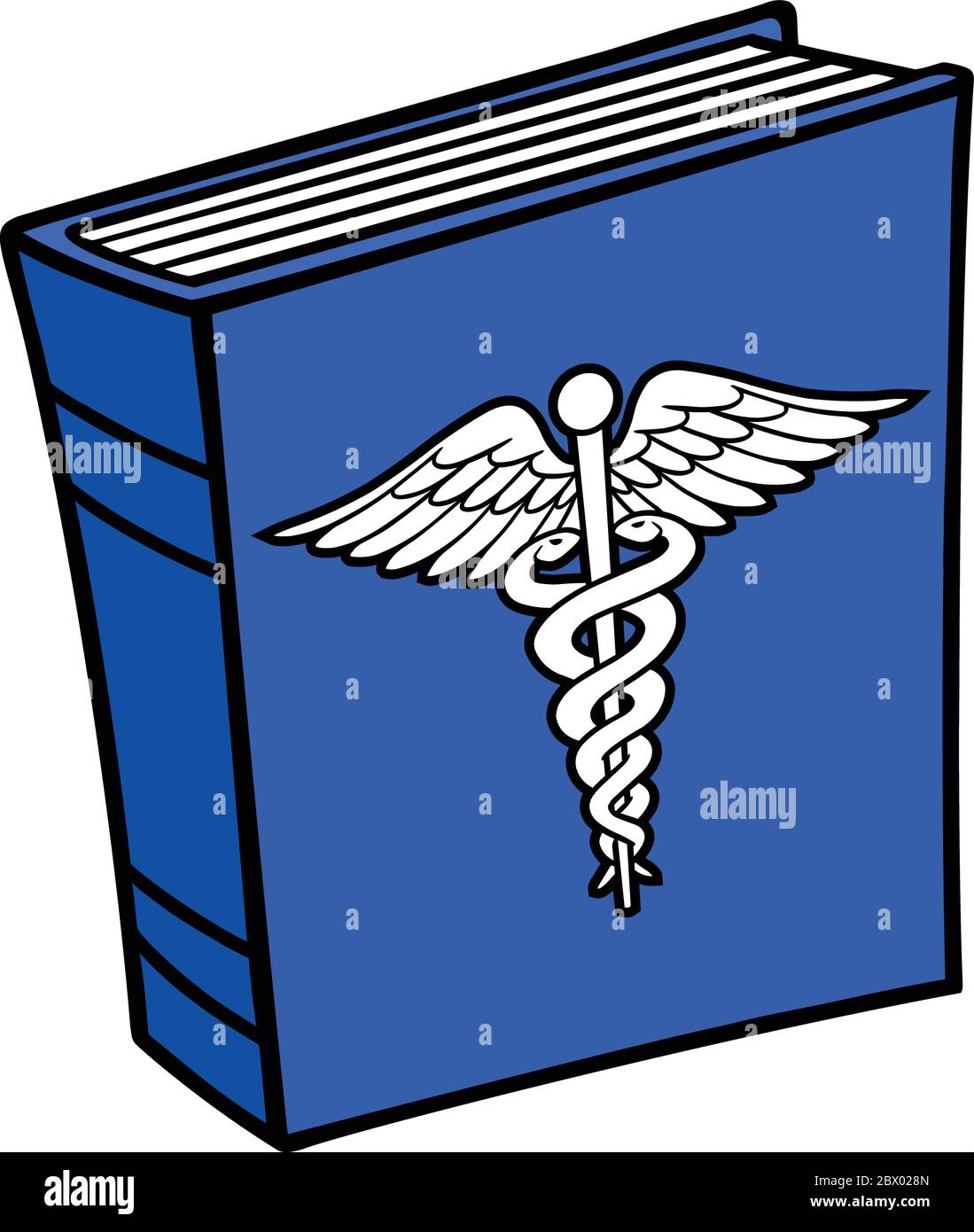 Medical Book- An Illustration of a Medical Book Stock Vector Image ...