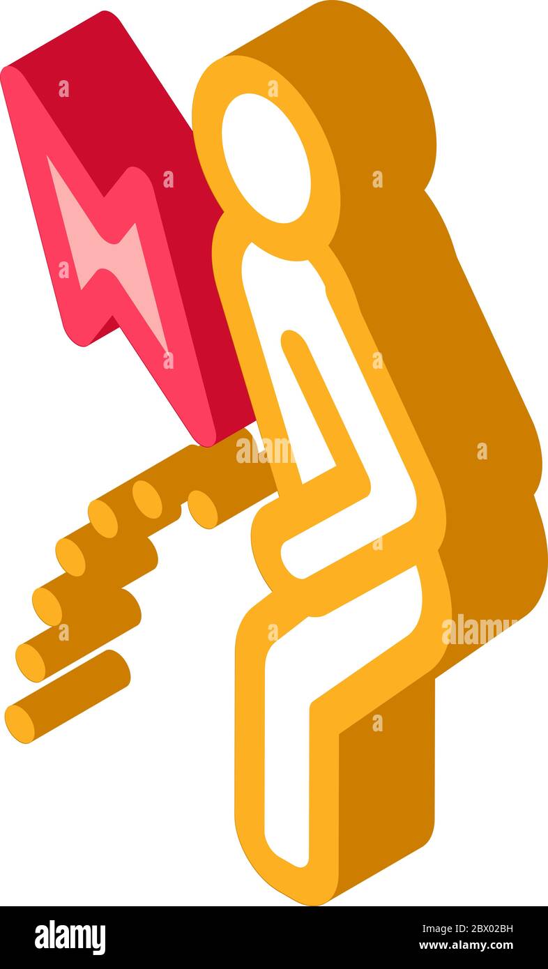 Pelvic Pain isometric icon vector illustration Stock Vector Image & Art ...