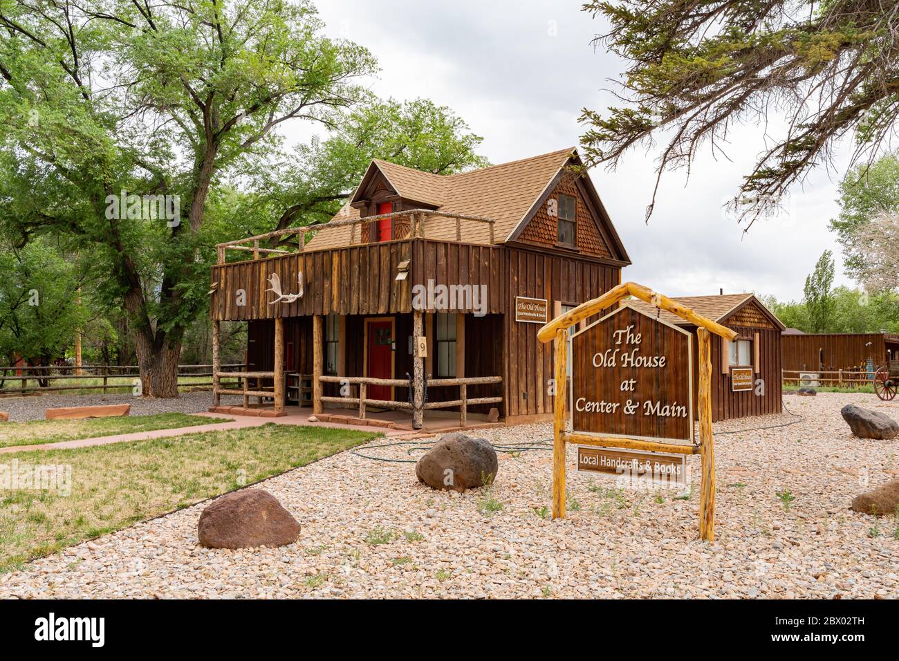 Utah, MAY 29, 2020 - Exterior view of The Old House at Center and Main ...