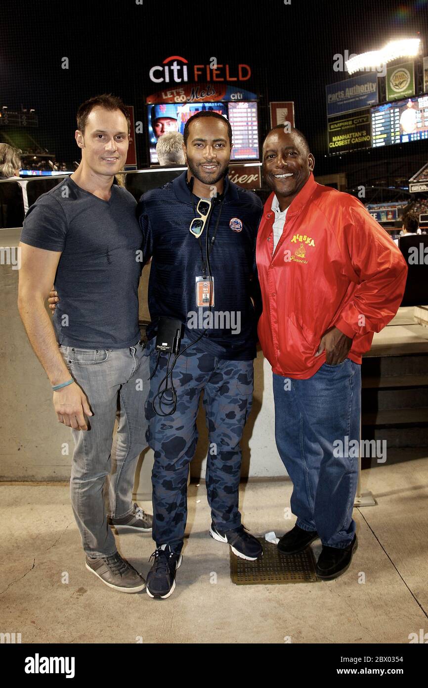 Queens, NY, USA. 23 July, 2015. Actors, Keith Collins, Sharif Gordon ...