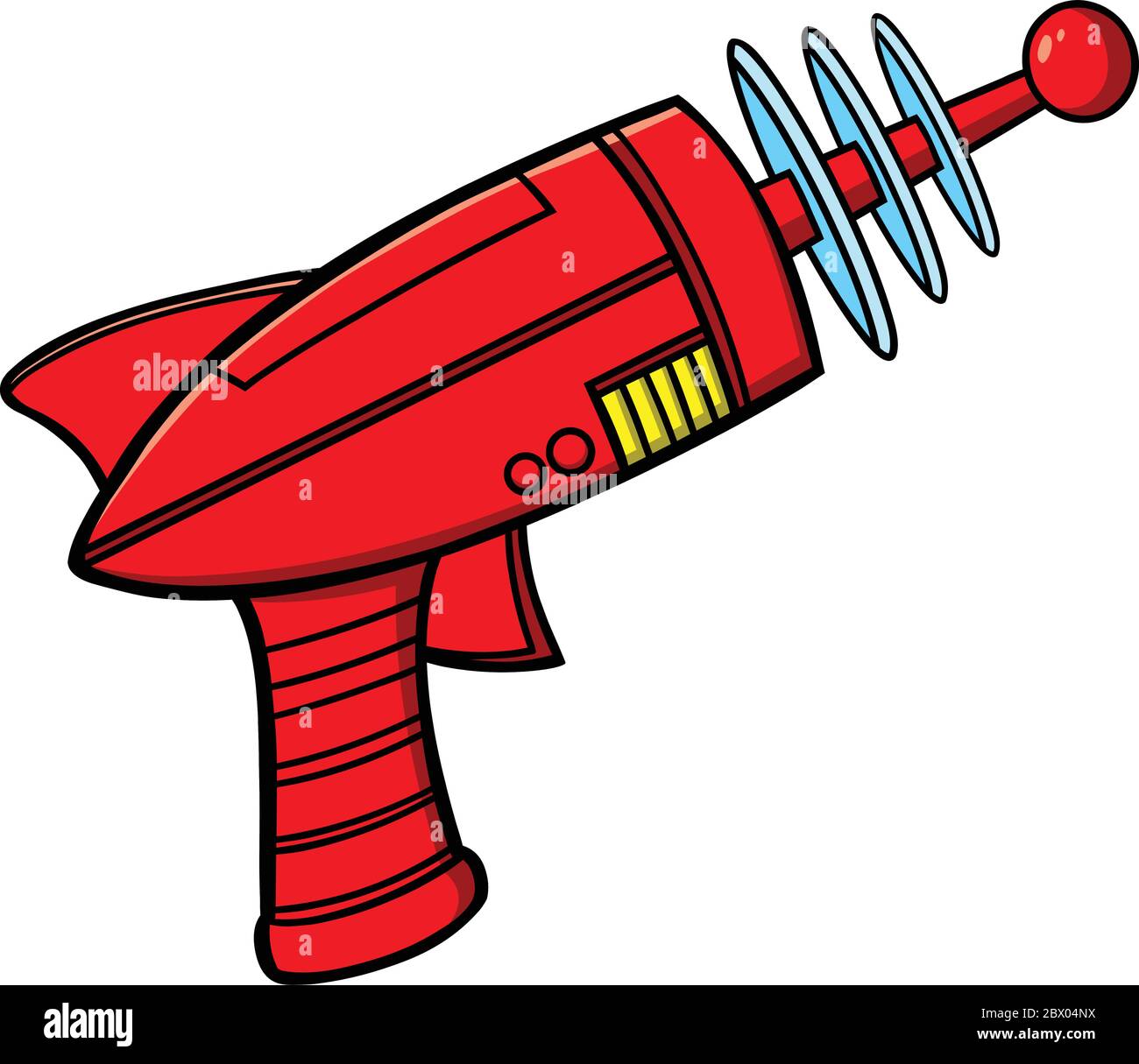 Ray Gun- An Illustration of a Ray Gun Stock Vector Image & Art - Alamy