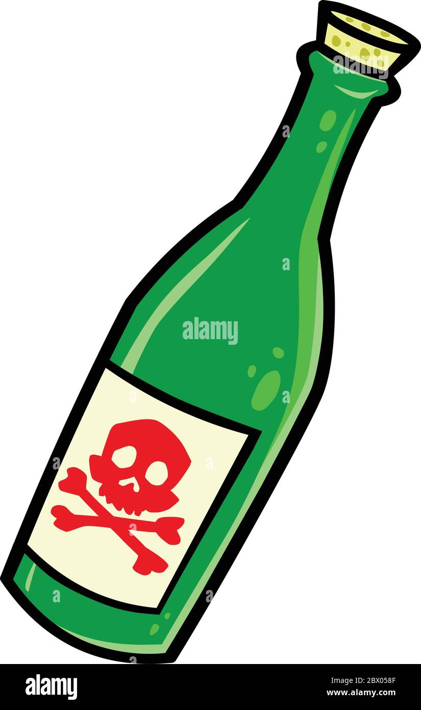 Poison - A cartoon illustration of Poison Stock Vector Image & Art - Alamy