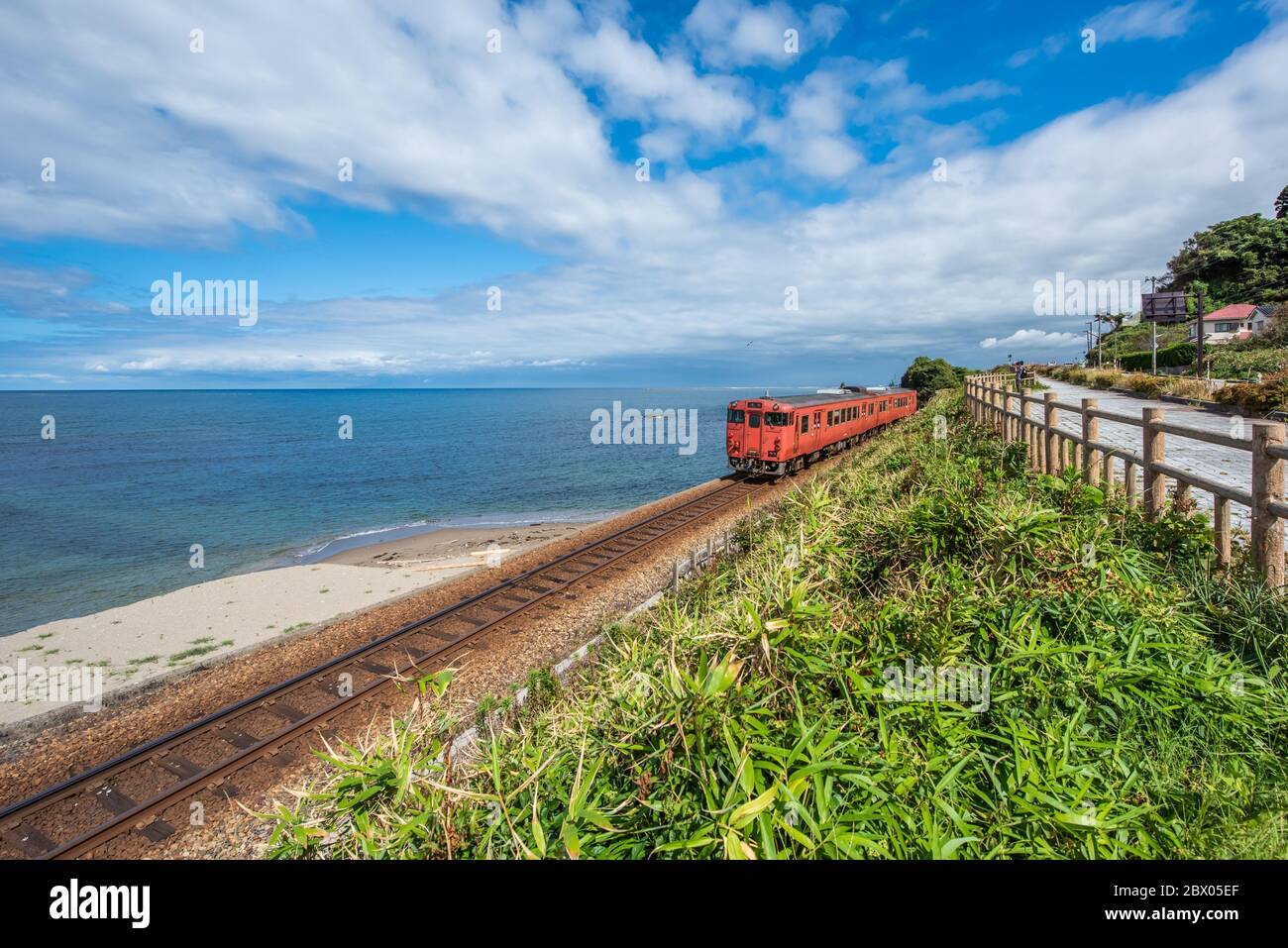 Toyama Bay is a bay located on the Amaharashi Coast, near Takaoka in ...