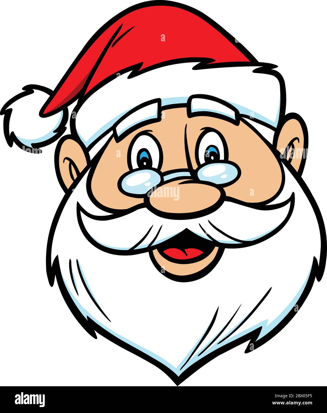Santa character icon hi-res stock photography and images - Alamy