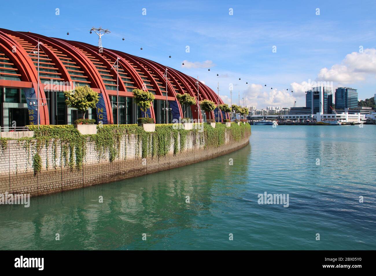 modern building on pulau sentosa (singapore Stock Photo - Alamy