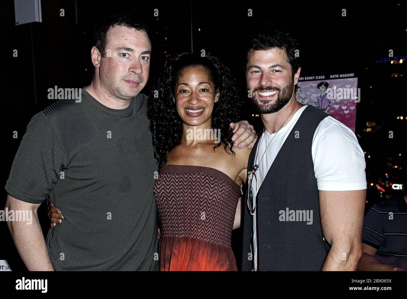 New York, NY, USA. 30 July, 2015. Writer, Scott Stram, Melanie Sullivan ...