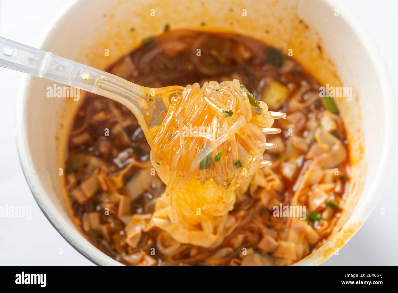 Hot and Sour Rice Noodles Stock Photo - Alamy