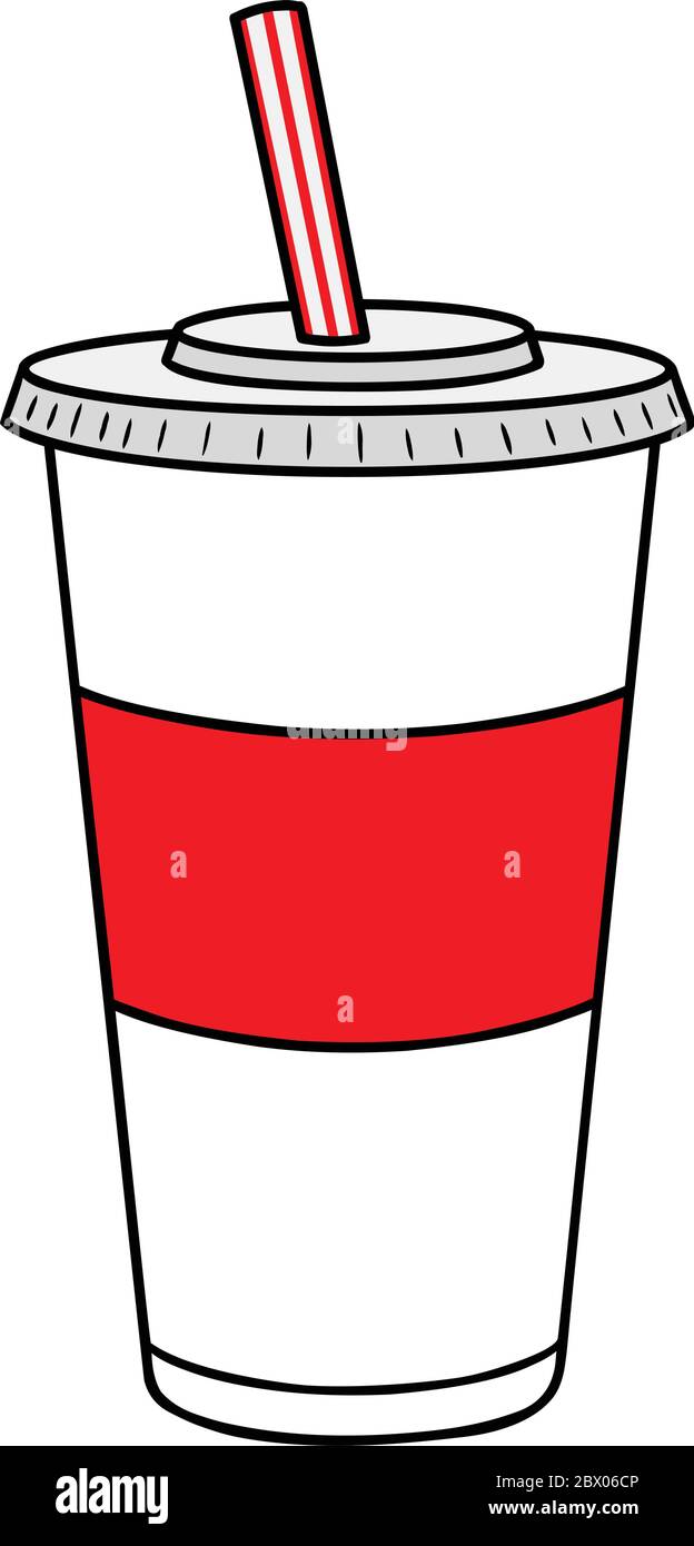 Soft Drink- An Illustration of a Soft Drink Stock Vector Image & Art ...