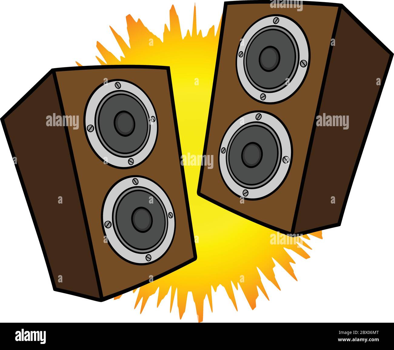 Stereo hearing Stock Vector Images - Alamy