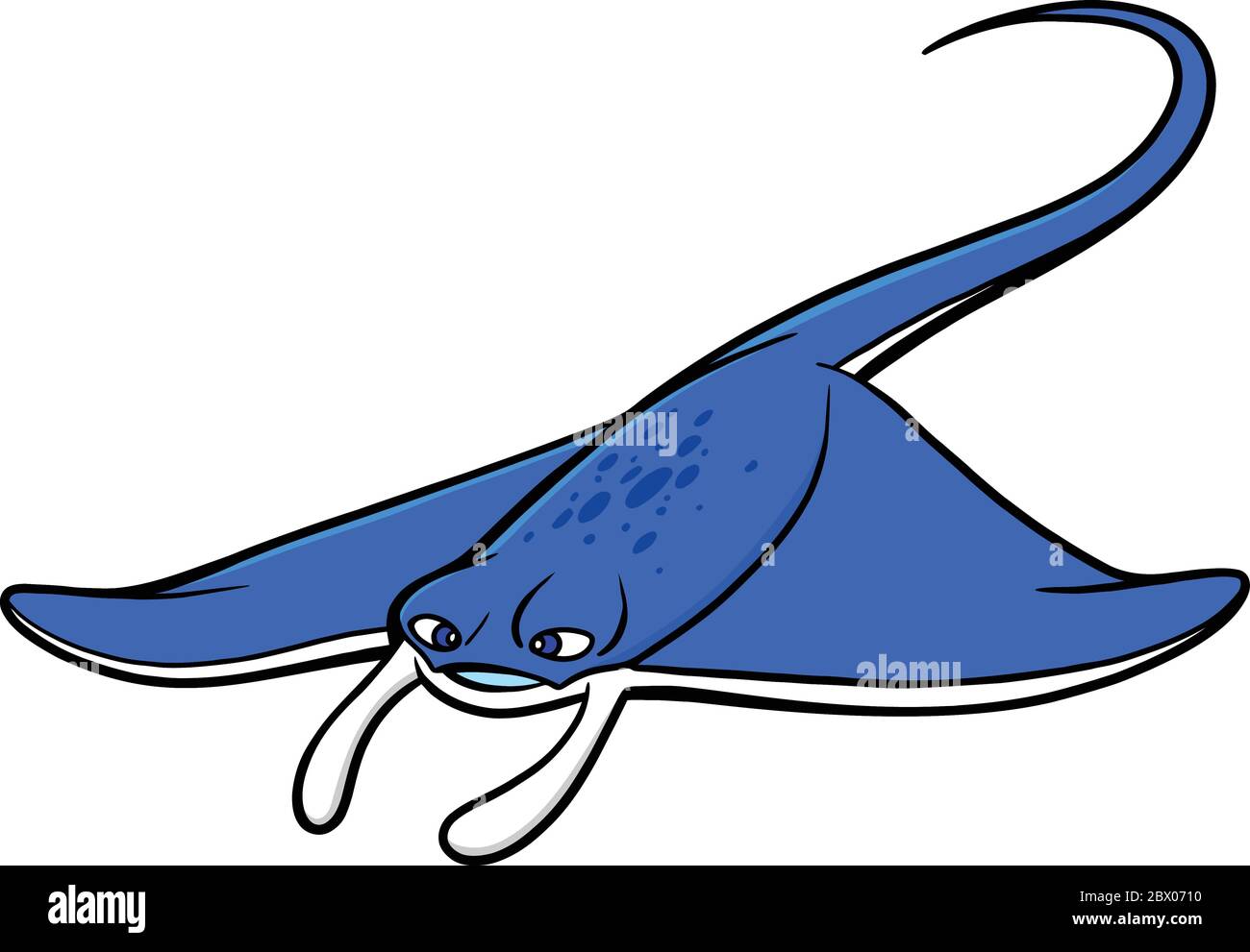 Cartoon Stingray