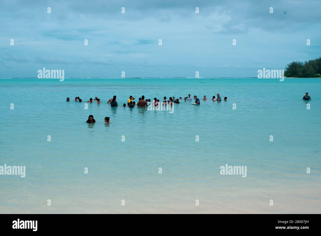 Daily life and nature live together in Moorea, French Polynesia ...
