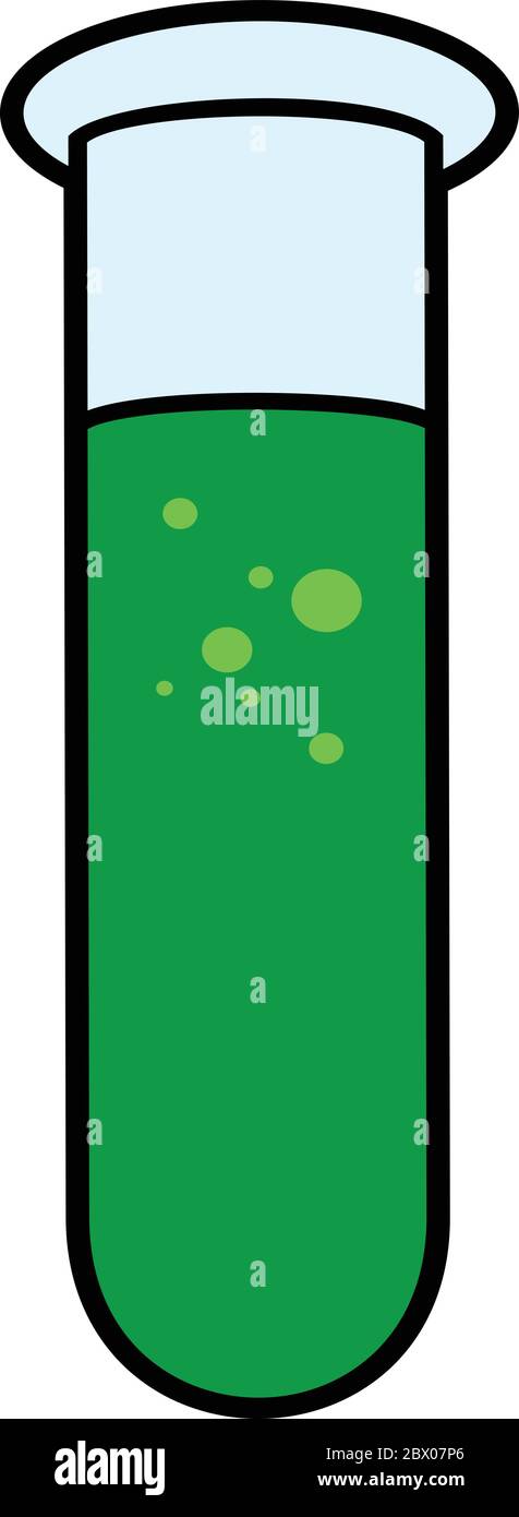 Test Tube - An illustration of a Test Tube Stock Vector Image & Art - Alamy