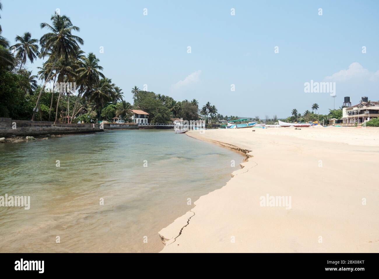 Baga beach Goa Stock Photo - Alamy