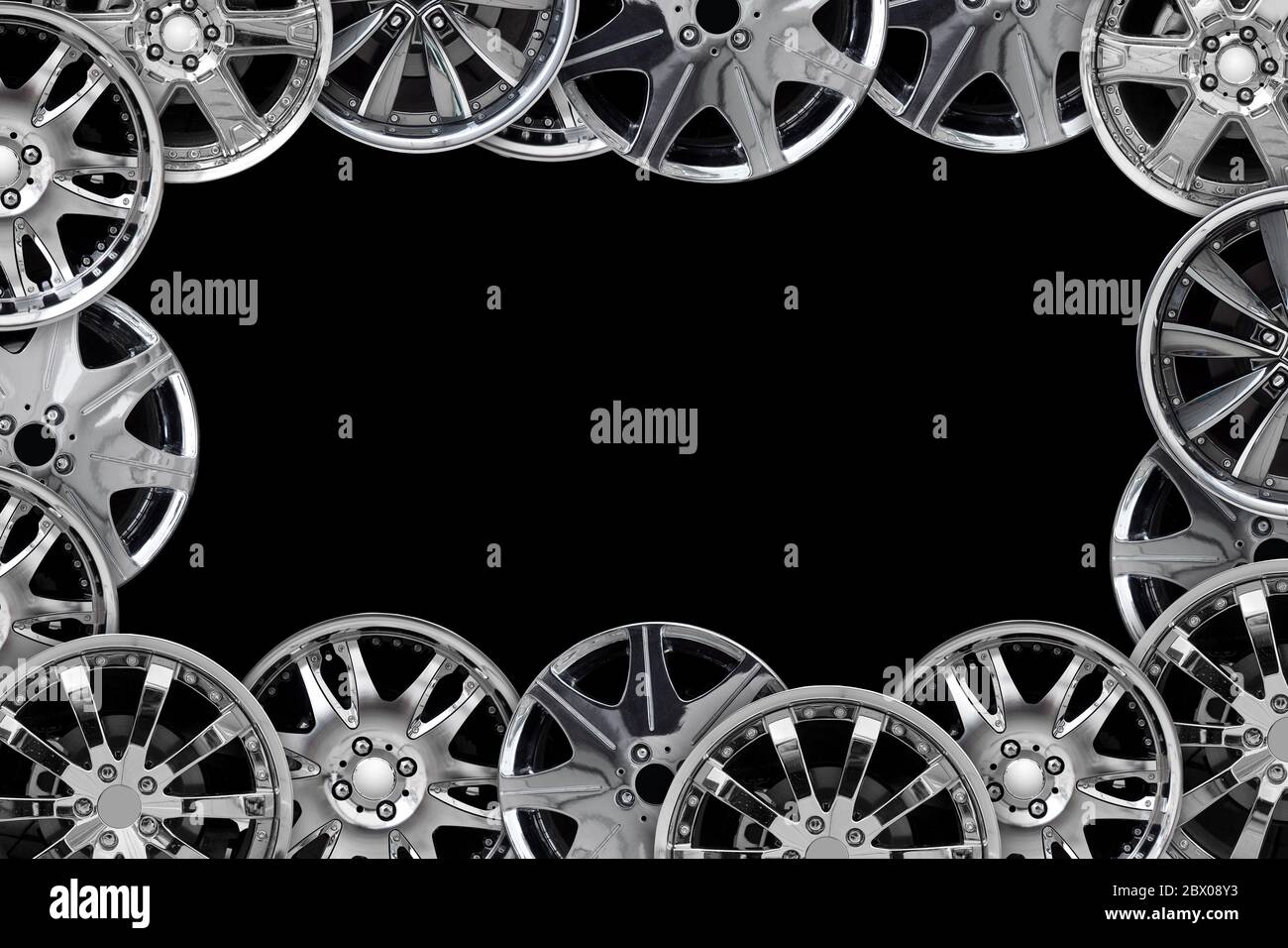 steel alloy car disks Stock Photo - Alamy