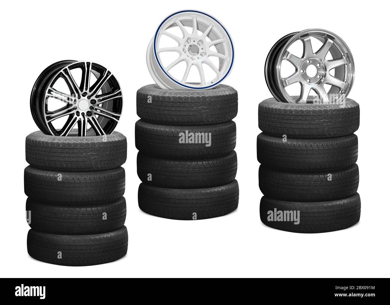 steel alloy car disks Stock Photo - Alamy