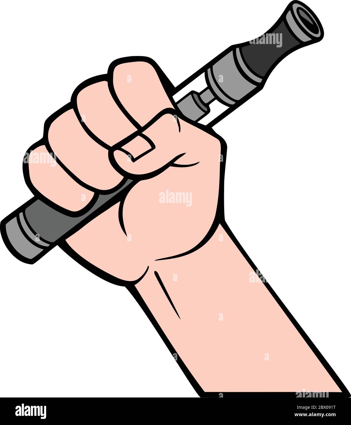 Drag cigarette Stock Vector Images - Alamy