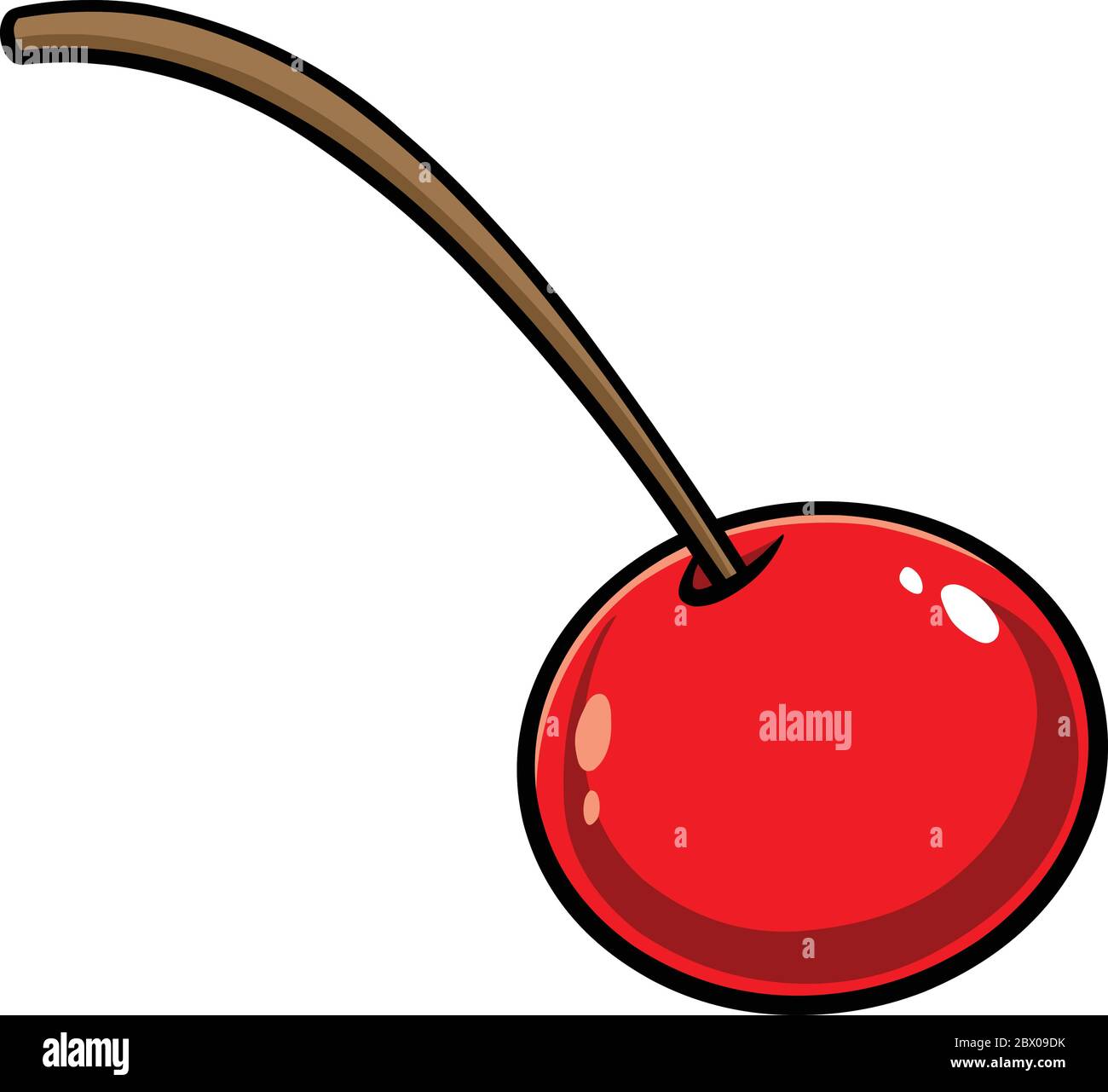 Cherry bing Stock Vector Images - Alamy