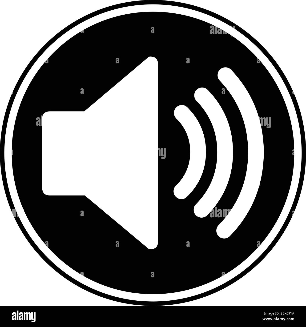 Volume Symbol- An Illustration of a Volume Symbol Stock Vector Image ...