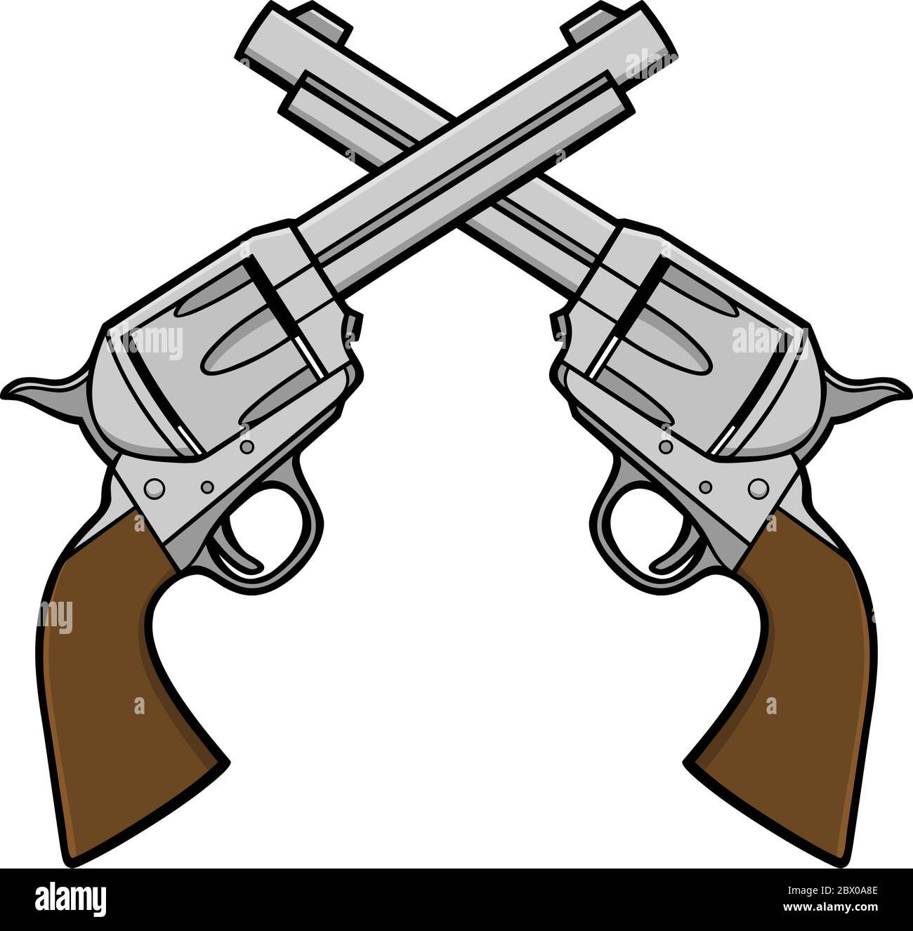 Western Revolver Animation