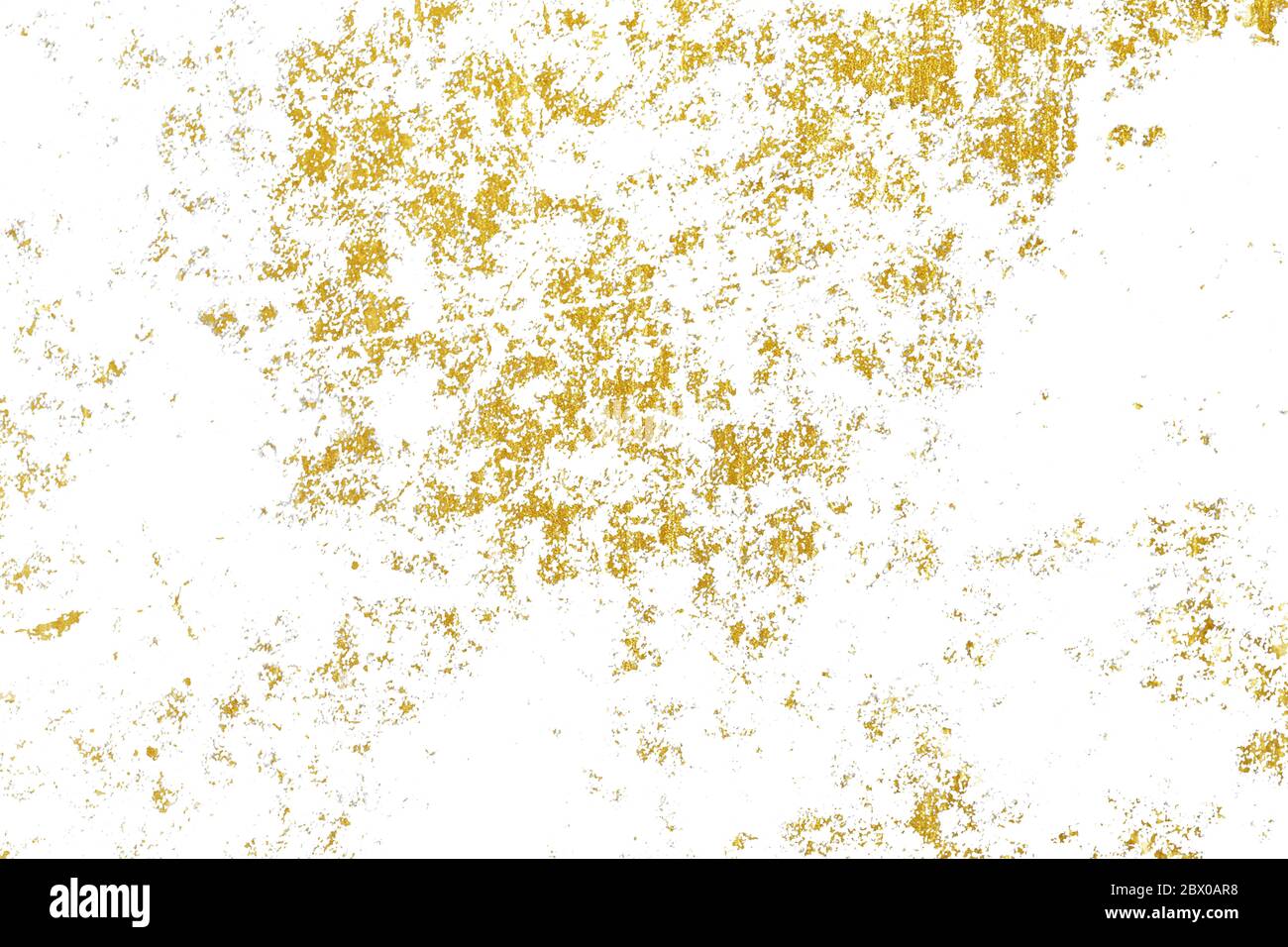 Gold splashes Texture. Brush stroke design element. Grunge golden ...