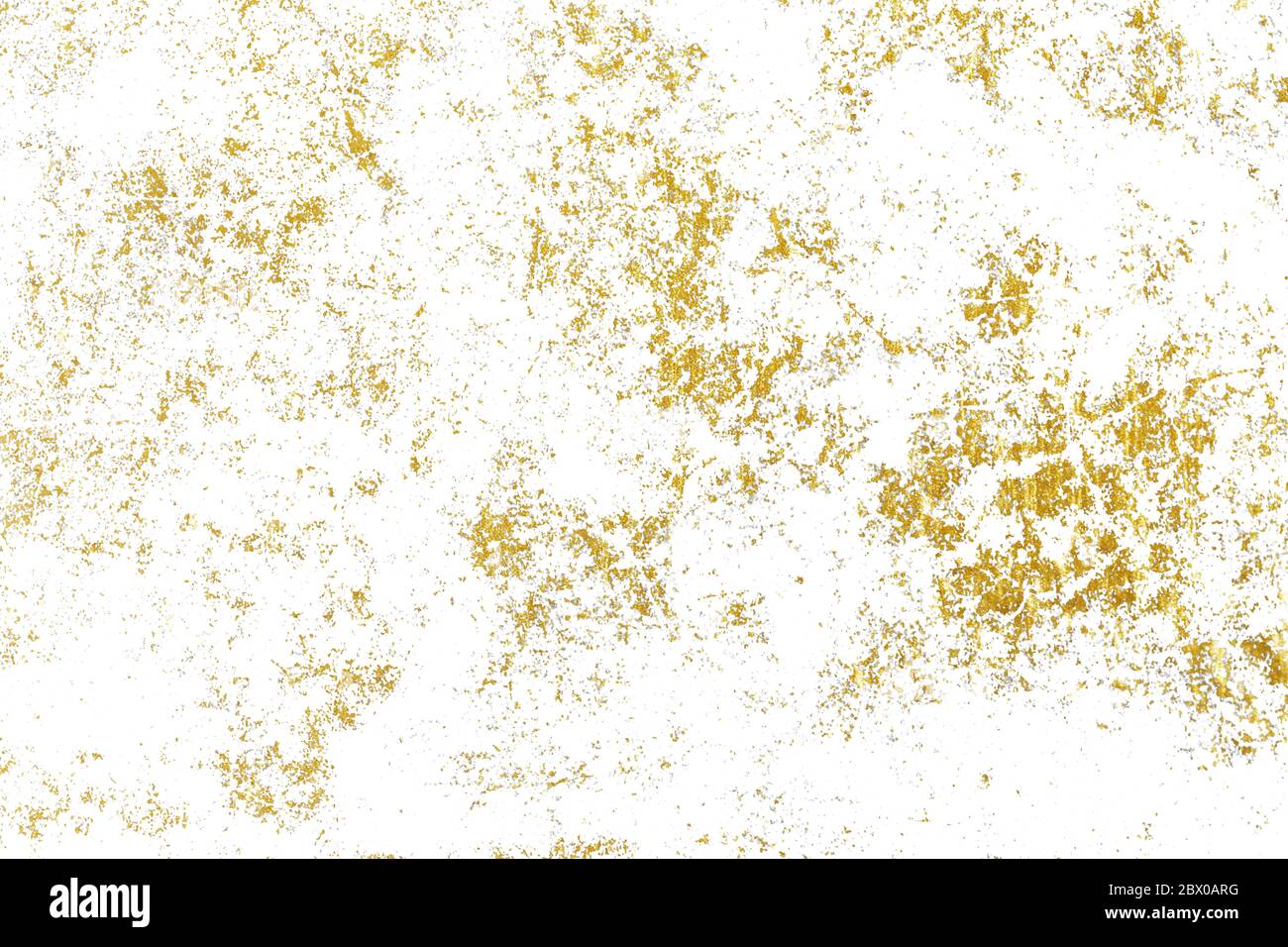 Gold splashes Texture. Brush stroke design element. Grunge golden ...