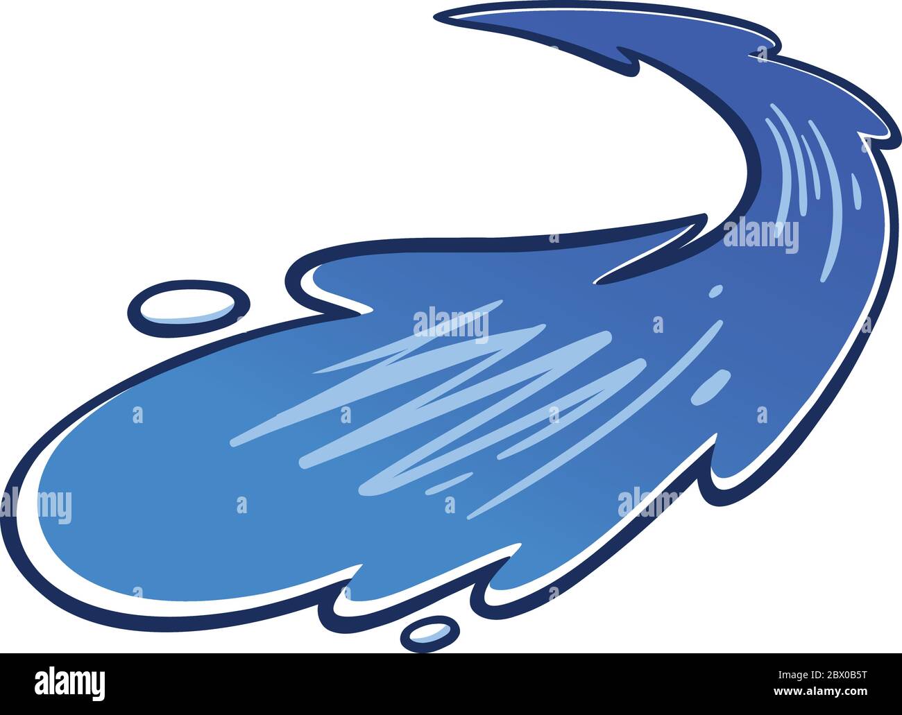 Water Stream Vector