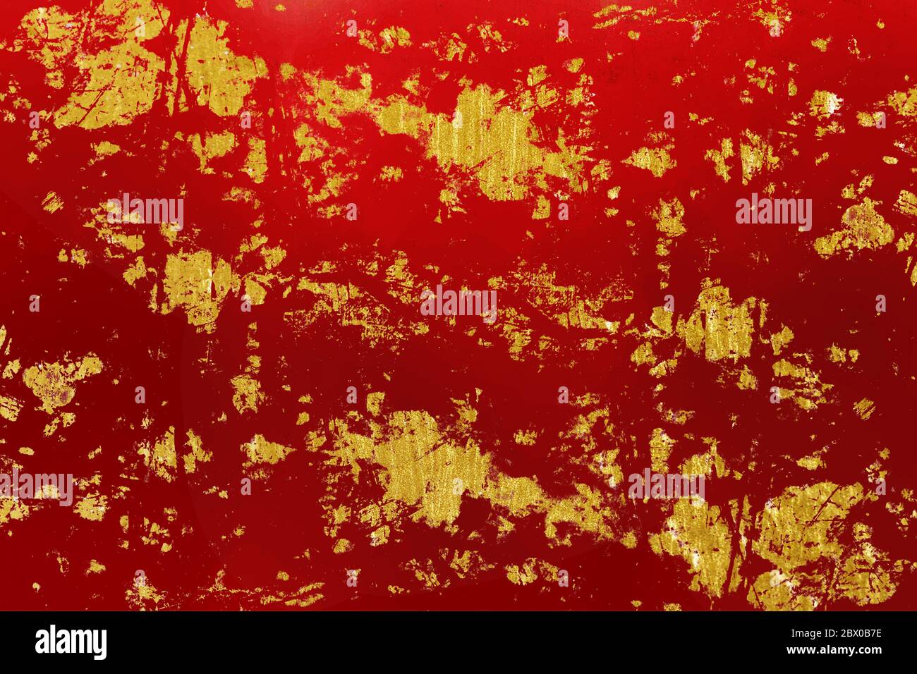 Red, golden texture surface. Color vintage grunge background for text ...